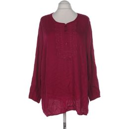 Ulla Popken Damen Bluse, bordeaux, Gr. 54