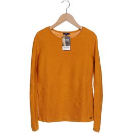 Tom Tailor Damen Pullover, orange, Gr. 34