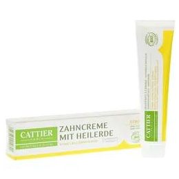 Cattier Zahncreme mit Heilerde Zitrone 75 ml