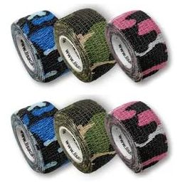 LisaCare Fingerpflaster - 2,5cm x 4,5m - 6er Set Camouflage 6 St