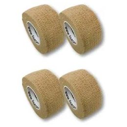 LisaCare Fingerpflaster 2,5cm x 4,5m - 4er Set Beige 4 St