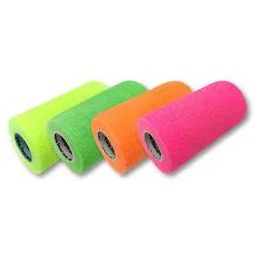 LisaCare Pflasterbandagen - 10cm x 4,5m - 4er Neon-Mix 4 St