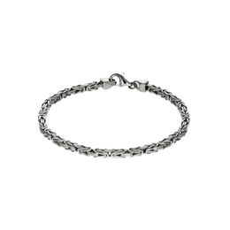 Armband Firetti "Schmuck Geschenk Silber 925 Armschmuck Armband Königskette" Gr. 19, silber (silberfarben), Armbänder, Herren, 19, Silber 925 (Sterlingsilber), Made in Germany