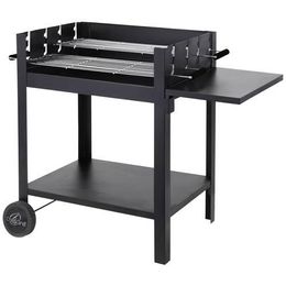 Tepro Garten Lambada Kohle Grill Schwarz