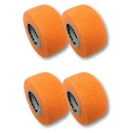 LisaCare Fingerpflaster 2,5cm x 4,5m - 4er Set Neonorange 4 St