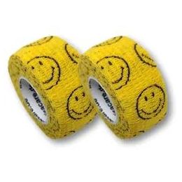 LisaCare Fingerpflaster 2,5cm x 4,5m - 2er Smiley Gelb 2 St