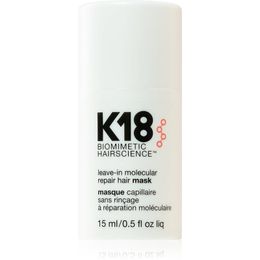 K18 Molecular Repair Hair Mask spülfreie Haarpflege 15 ml