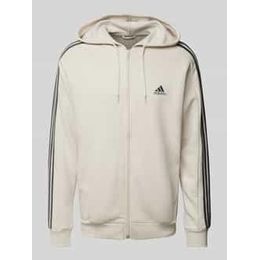 adidas Sportswear Sweatjacke mit Logo-Stitching