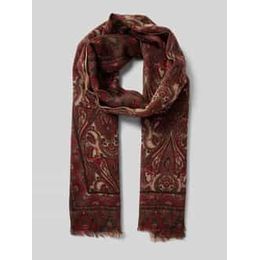 Hartford Schal mit Fransen Modell 'Paisley'