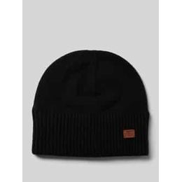 Barts Beanie mit Label-Applikation Modell 'LACKE'