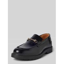 Selected Homme Penny-Loafer aus Leder mit Applikation Modell 'HORSEBIT'