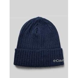 Columbia Beanie mit Label-Stitching Modell 'WATCH'