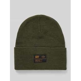 Superdry Beanie mit Label-Patch Modell 'WORKWEAR'