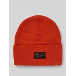 Superdry Beanie mit Label-Patch Modell 'WORKWEAR'