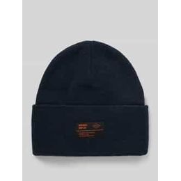 Superdry Beanie mit Label-Patch Modell 'WORKWEAR'