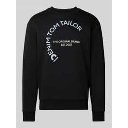 Tom Tailor Denim Sweatshirt mit Logo-Print