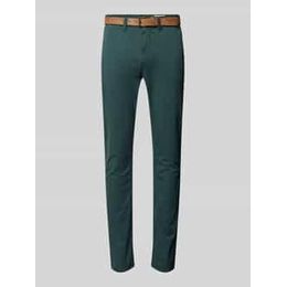 Tom Tailor Denim Slim Fit Chino mit Gürtel