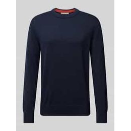 Tom Tailor Denim Regular Fit Strickpullover mit Rundhalsausschnitt