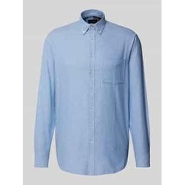 Christian Berg Regular Fit Freizeithemd mit Button-Down-Kragen