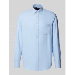 Christian Berg Regular Fit Freizeithemd mit Button-Down-Kragen