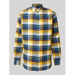 Christian Berg Regular Fit Freizeithemd mit Button-Down-Kragen