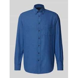 Christian Berg Regular Fit Freizeithemd mit Button-Down-Kragen