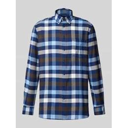 Christian Berg Regular Fit Freizeithemd mit Button-Down-Kragen