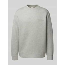 Calvin Klein Sweatshirt mit Label-Detail Modell 'SPACER'