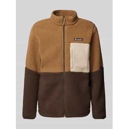 Columbia Sherpa Jacket mit Label-Patch