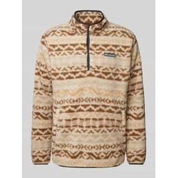 Columbia Sweatshirt mit Stehkragen Modell 'RUGGED RIDGE'