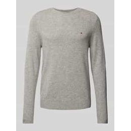 Tommy Hilfiger Wollpullover mit Logo-Stitching