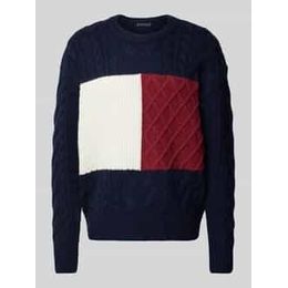 Tommy Hilfiger Strickpullover mit Strukturmuster