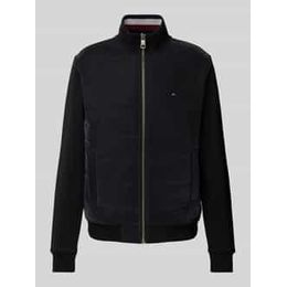 Tommy Hilfiger Sweatjacke mit Stehkragen