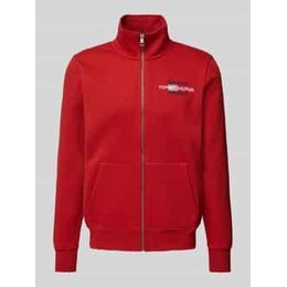 Tommy Hilfiger Sweatjacke mit Stehkragen