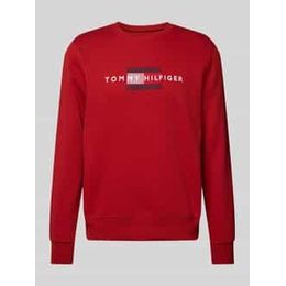 Tommy Hilfiger Sweatshirt mit Label-Stitching