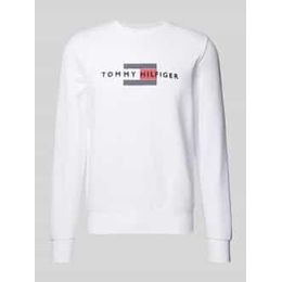 Tommy Hilfiger Sweatshirt mit Label-Stitching