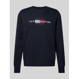 Tommy Hilfiger Sweatshirt mit Label-Stitching