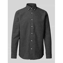 McNeal Tailored Fit Freizeithemd mit Button-Down-Kragen