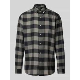 McNeal Tailored Fit Freizeithemd mit Button-Down-Kragen