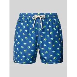 Mc2 Saint Barth Badeshorts mit Allover-Motiv-Print Modell 'LIGHTING'