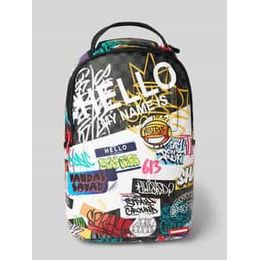 Sprayground Rucksack mit Motiv-Print Modell 'TAGGED UP'