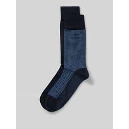 BOSS Socken mit Label-Detail im 2er-Pack