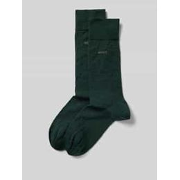 BOSS Socken mit Label-Print im 2er-Pack