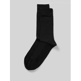 BOSS Socken mit Label-Detail im 2er-Pack