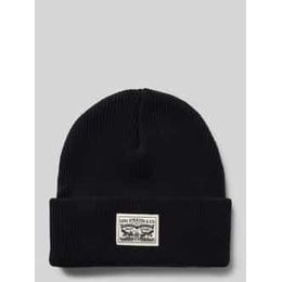 Levi's Beanie mit Label-Patch Modell 'BACKPATCH'