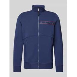 Joy Sportswear Sweatjacke mit Label-Detail Modell 'G-Style'