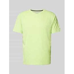 Joy Sportswear T-Shirt mit abgerundetem V-Ausschnitt