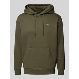 Tommy Jeans Regular Fit Hoodie mit Label-Stitching