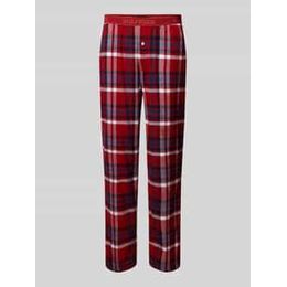 Tommy Hilfiger Pyjama-Hose mit Label-Detail