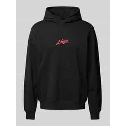 Hugo Hoodie mit Label-Stitching Modell 'Dlogolong'